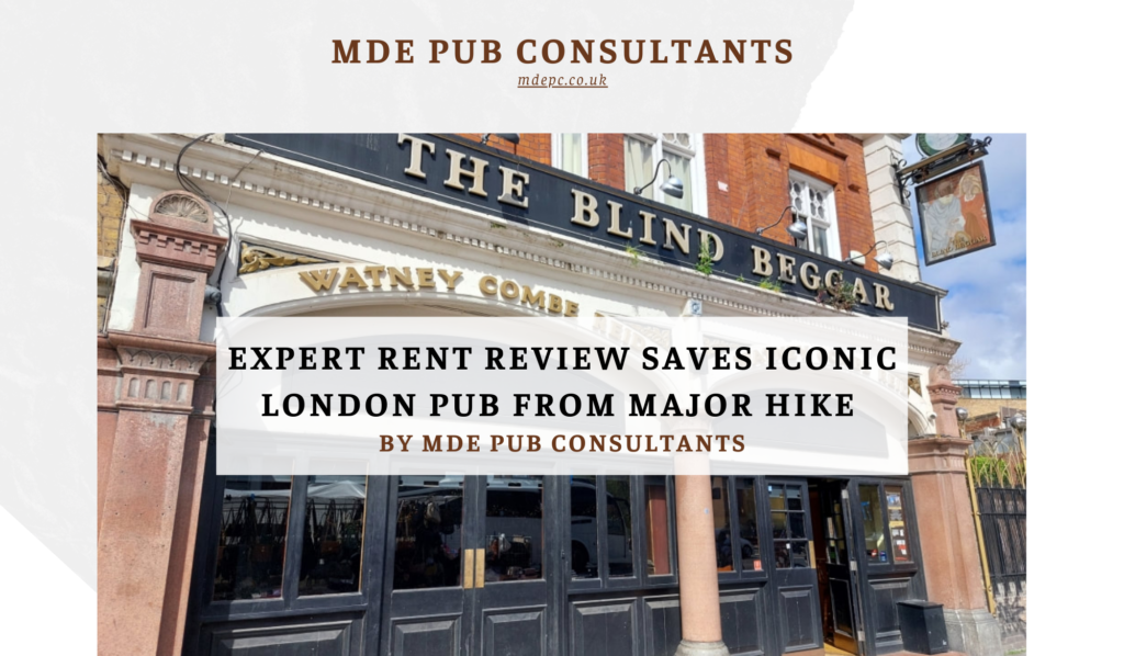 Expert Rent Review Saves Iconic London Pub From Major Hike